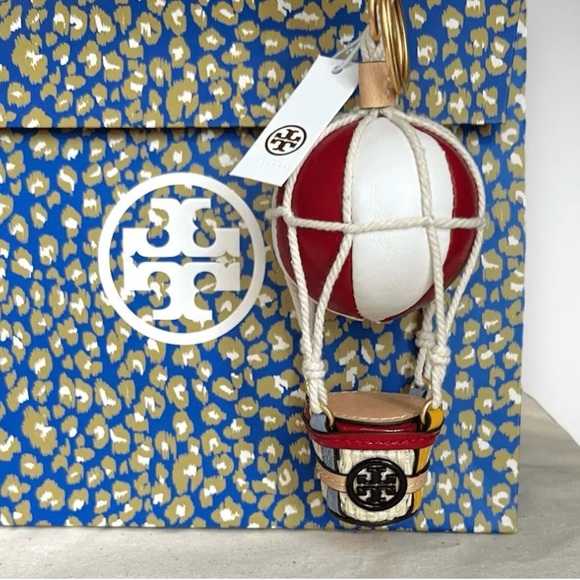Tory Burch | Accessories | Authentic Tory Burch Hot Air Balloon Key Fob ...